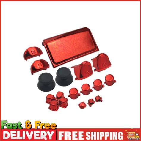 Full Set Button Replacement Kit For Ps4 Slim Game Controller Jdm 040