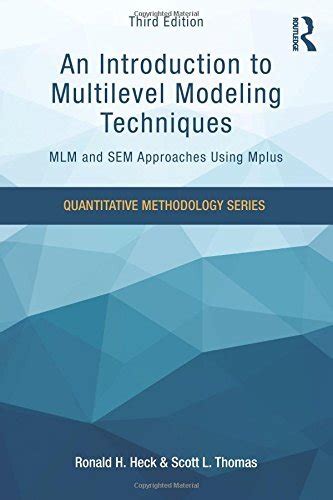 An Introduction To Multilevel Modeling Techniques Mlm And Sem