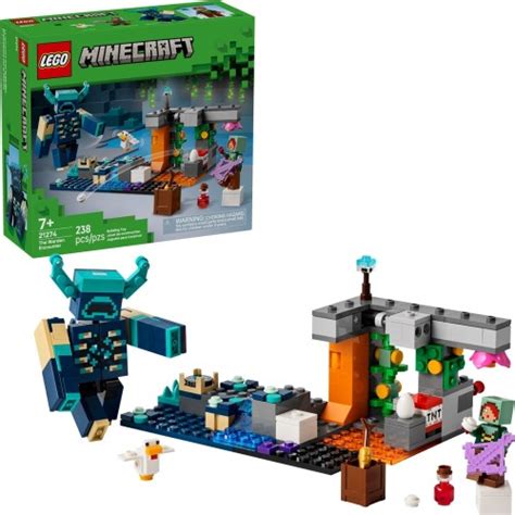 Lego Minecraft The Warden Encounter 21274 Toys Shop Gr