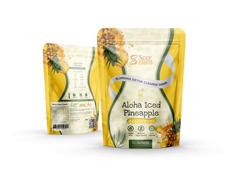 Sexy Habits Packaging Designs Behance