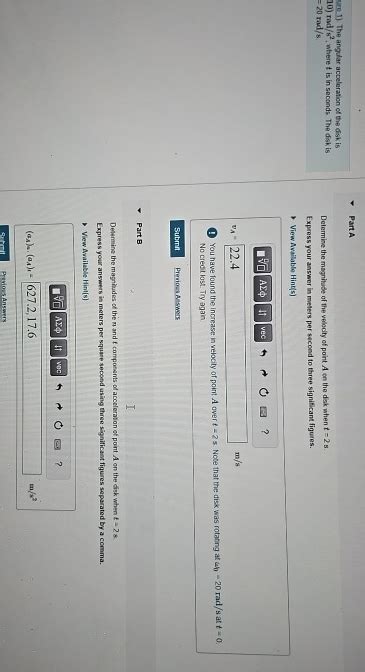 Part AConsider The Disk In Figure The Angular Chegg