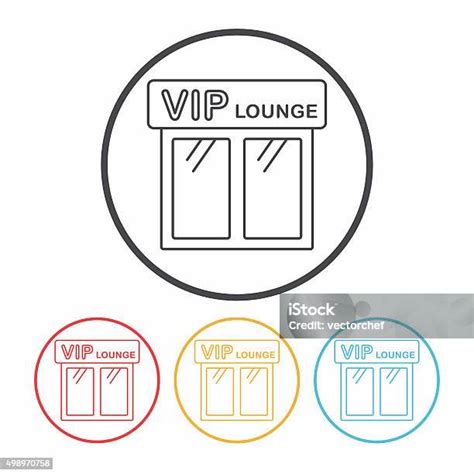 공항 Vip 꺾은선형 아이콘크기 0명에 대한 스톡 벡터 아트 및 기타 이미지 0명 2015년 라벨 Istock