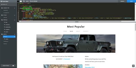 How To Create A Most Popular Blog Post Widget In Weebly Editor Tricks