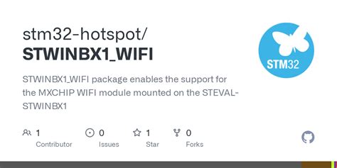 Github Stm32 Hotspotstwinbx1wifi Stwinbx1wifi Package Enables The Support For The Mxchip