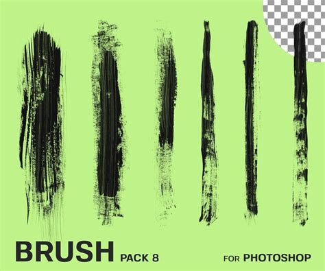 Brush Pack For Photoshop Artistic Strokes Premium Psd