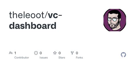Github Theleootvc Dashboard · Github