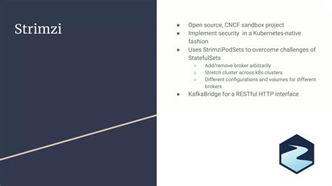 A Primer Towards Running Kafka On Top Of Kubernetespdf