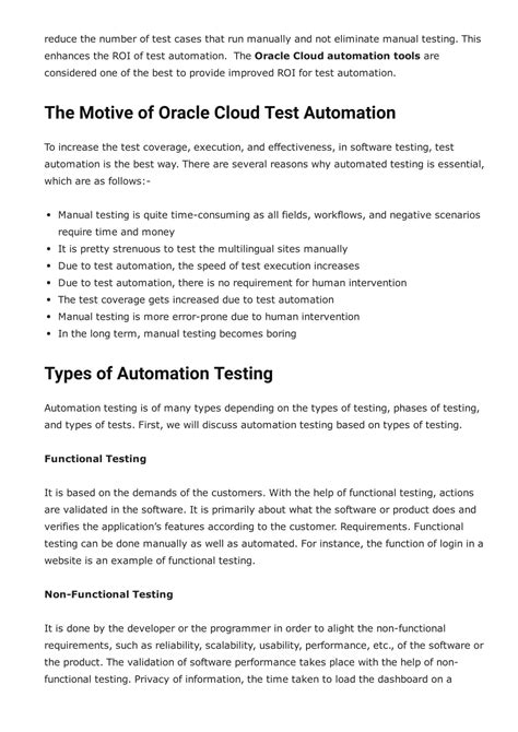 Ppt Automation Testing Motive And Its Various Types Powerpoint Presentation Id 12100451