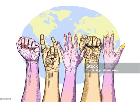 잉크 라인 개념을 자원 봉사 이미지의 텍스트 위한 공간 자선 봉사 도움 프레 젠 테이 션 벡터입니다 개념에 대한 스톡 벡터 아트