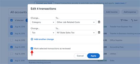 How To Use Bulk Actions On Transactions Help Center