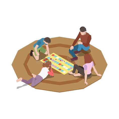Isometric Board Game Stock Vector Illustration Of Battle 223991964