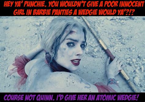 Harley Quinn Wedgie Caption 3 By Bluecrysis13 On Deviantart