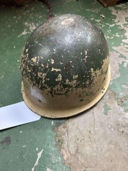 Military “turtle Shell”helmet Mcnatt Real Estate