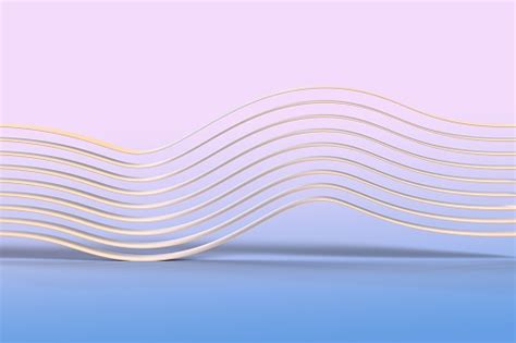 유창한 곡선 모양의 추상 3d 렌더링을 현대적인 배경 3차원 디지털 아트로 렌더링 3차원 형태에 대한 스톡 사진 및 기타 이미지