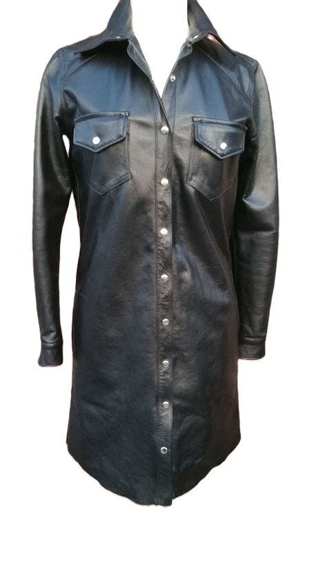 Jurken Leren Dameskleding Les Femmes Ledermode