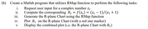 solved 6 create a matlab program that utilizes rmap