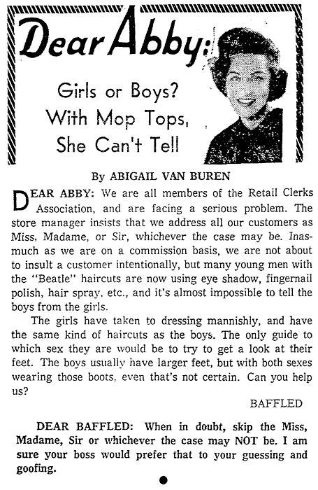 10 Weird And Wonderful Dear Abby Columns Love Me Do Dear Book Blog
