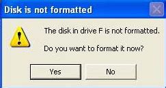 How To Fix External Hard Drive Not Formatted Error Fixed