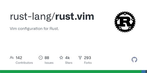 Github Rust Langrustvim Vim Configuration For Rust