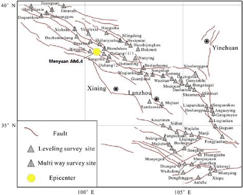 e distribution of cross fault site download scientific diagram