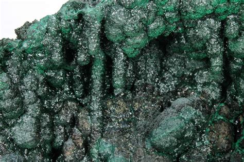 10 2 Sparkling Botryoidal Malachite Formation With Stalactites Congo