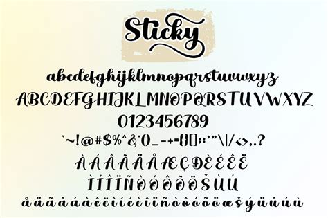 sticky script design cuts