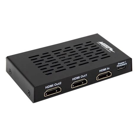 Ethereal HDMI SPLITTER 1 IN 2 OUT HDMI 2 0 HDCP 2 2 18Gbps HDR