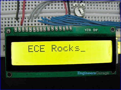 How To Display Text On X LCD Using Microcontroller AT C Part