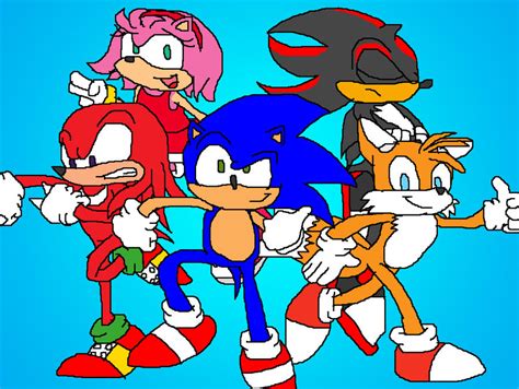 Sonic And Friends By Tmntsam On Deviantart