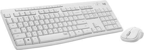 Logitech Mk295 Silent Wireless Mouse And Keyboard Combo With Silenttouch Technology Full Numpad