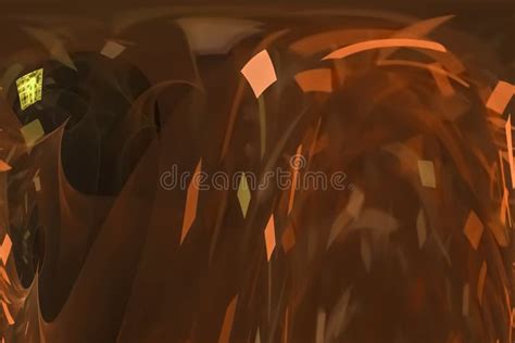 Abstract Effect Digital Fractal Fantasy Graphic Texture Surreal Design Energy Magic Stock