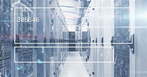 Image Of Numbers And Alphabets Floating Over Interface With Data