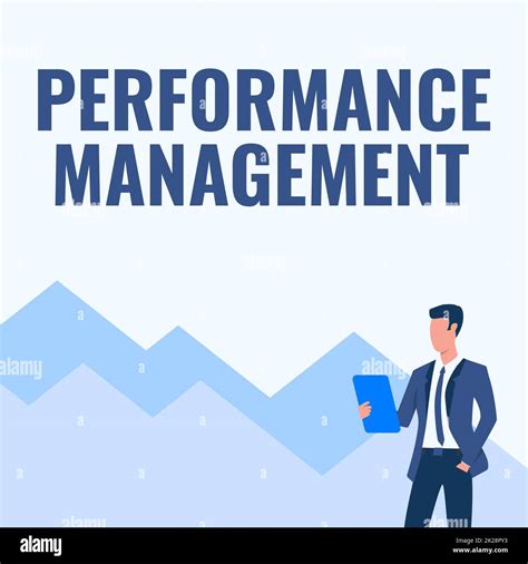 Conceptual Display Performance Management Business Approach Improve