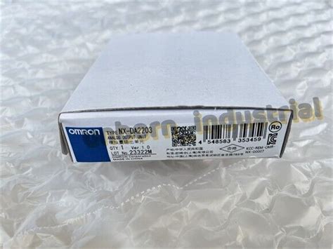 new in box original omron nx da2203 analog output module unit nx da2203