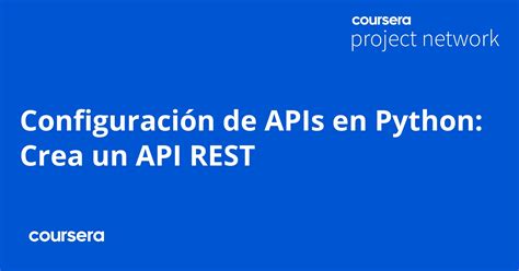 Configuración De Apis En Python Crea Un Api Rest