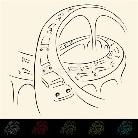 Cartoon Overpass Stock Illustrations 932 Cartoon Overpass Stock