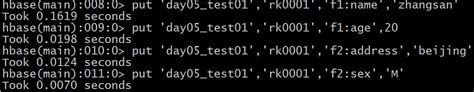 Hbase的shell操作hbase Shell基本操作 Csdn博客