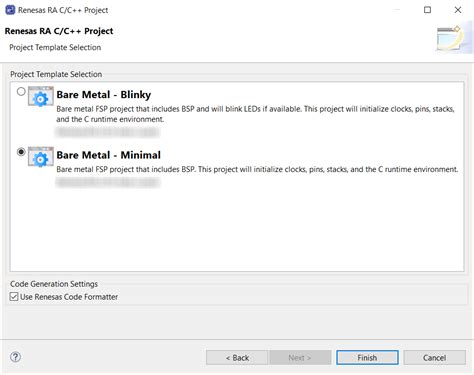 Ra Flexible Software Package Documentation Starting Development