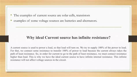 ideal voltage and current sources pptx technology and computing