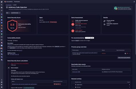 Vulnerabilities — Dynatrace Docs
