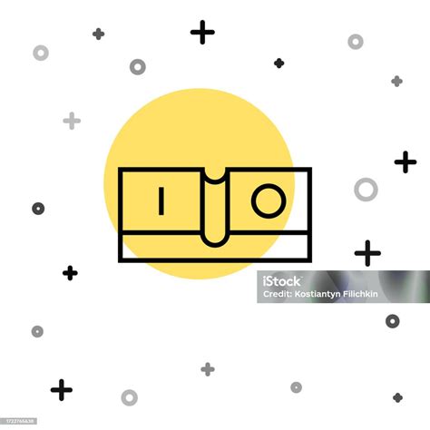 검은 선 전등 스위치 아이콘은 흰색 배경에 분리되어 있습니다 켜기 및 끄기 아이콘입니다 조광기 전등 스위치 표시 에너지 절약의