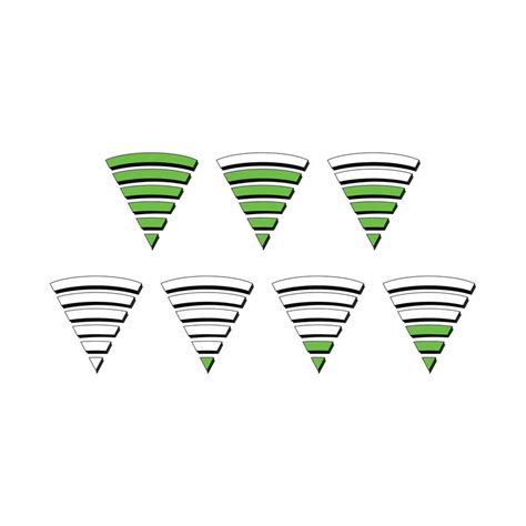 Wifi Icon Set Symbol Of Wireless Internet Connection Suitable For Design Element Of Smartphone