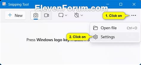 Change Default Folder to Save Screen Recordings by Snipping Tool app in Windows 11 | Windows 11 ...
