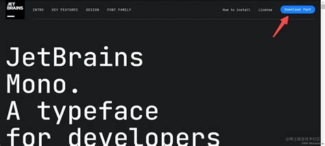 jetbrains mono 字体特点jetbrains mono 字体特点 增加字母高度以获得更好的阅读体验 适合浏 掘金