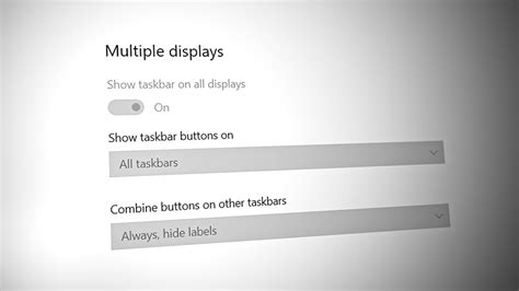 How To Hide Taskbar On Multiple Displays In Windows 10