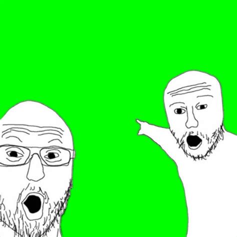 Two Soyjaks Pointing Template Two Soyjaks Pointing Drawing Meme