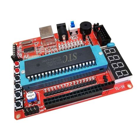 51mcu development board with stc89c52rc│compatible for at89s51 at89s52