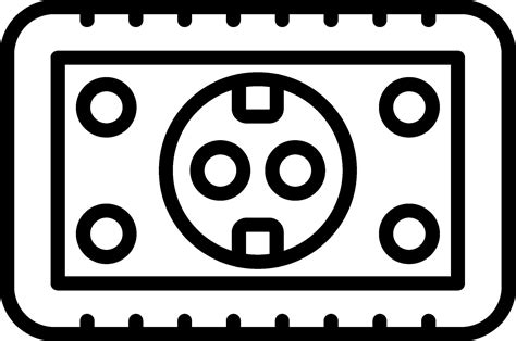 Socket Line Icon 48944145 Vector Art At Vecteezy