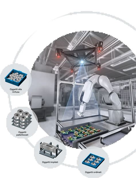 Bin Picking Con Visore 3d Keyence Robofeed