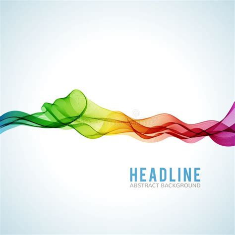 Beautiful Hi Tech Blue Header Footer Swoosh Stock Vector Illustration